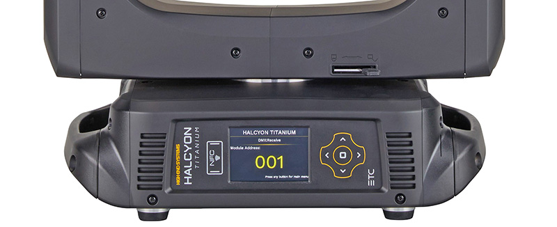 High End Systems: Halcyon Titanium HF Luminaire | PLSN