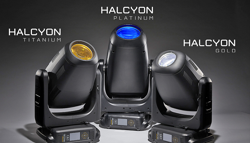 High End Systems: Halcyon Titanium HF Luminaire | PLSN