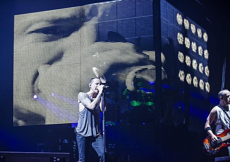 Linkin Park Gets Visual Support for O2 Arena Show from Avolites Media ...