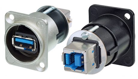 Neutrik Introduces New USB 3.0 Feedthrough Adapters – PLSN
