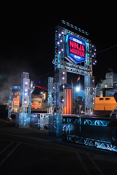Lighting 'American Ninja Warrior' Aboard the USS Iowa Battleship | PLSN
