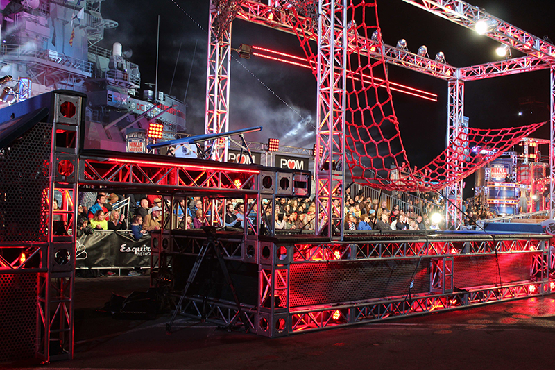 Lighting 'American Ninja Warrior' Aboard the USS Iowa Battleship | PLSN
