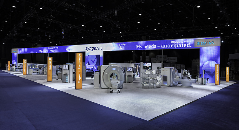 Lighting the Booth for Siemens at RSNA in Chicago | PLSN