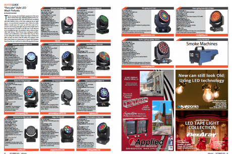 “Pancake” Style LED Wash Fixtures – PLSN