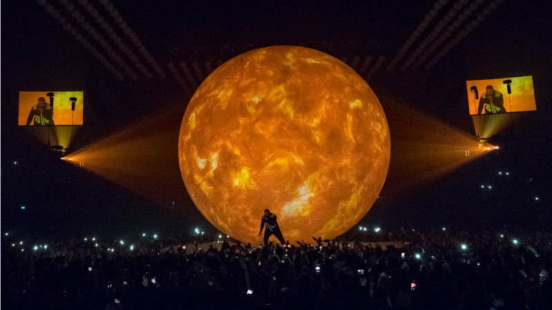 Lighting and Video for Drake’s Boy Meets World Tour by Guy Pavelo and ...