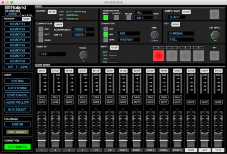 Roland V1.5 Updates for VR-4HD All-in-One AV Switcher – PLSN