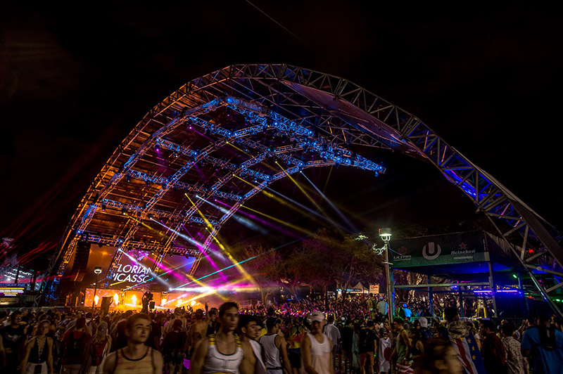 Three Classic EDM Stages at 2017 Ultra Music Festival Lit with Elation ...