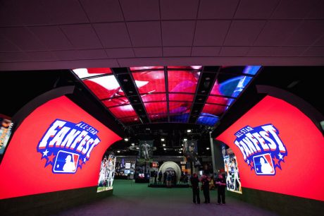 2017 MLB All-Star FanFest Features Video Tunnel Entrance using ...
