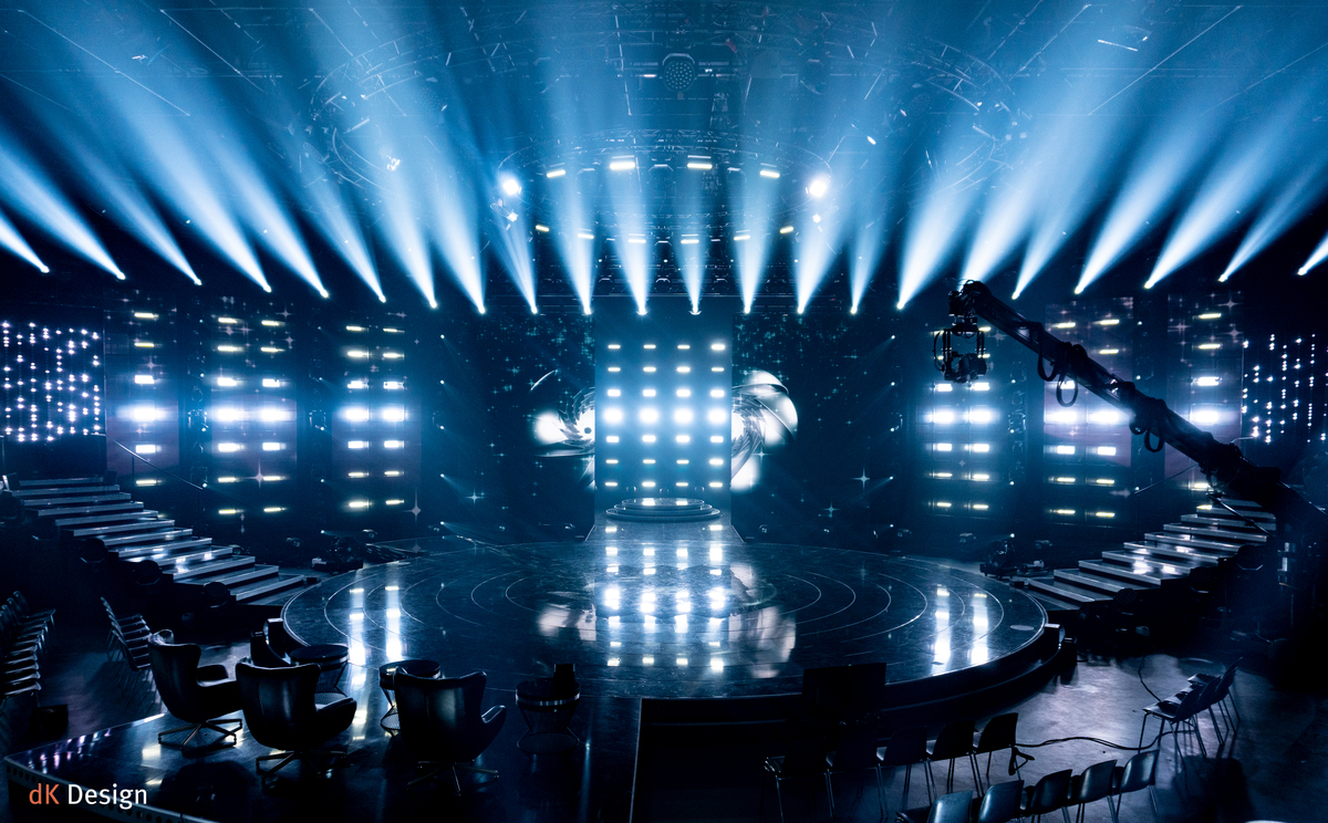 Lighting Rig for "Big Performance - Who is the Star in the Star" Includes 156 GLP JDC1 Fixtures ...