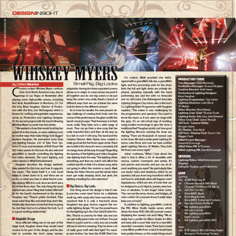 Whiskey Myers: Small Rig, Big Looks | PLSN