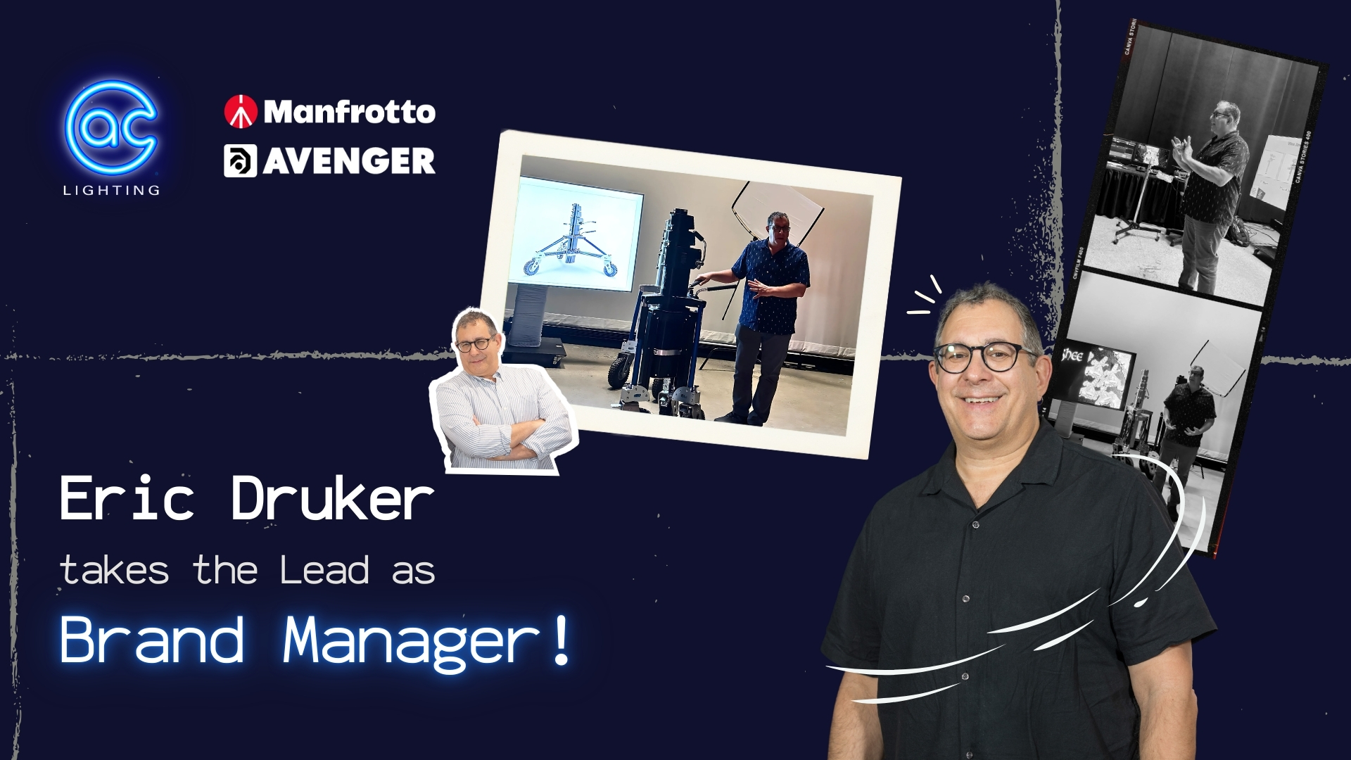 Eric Druker Promoted to Brand Manager Supporting Avenger and Manfrotto ...