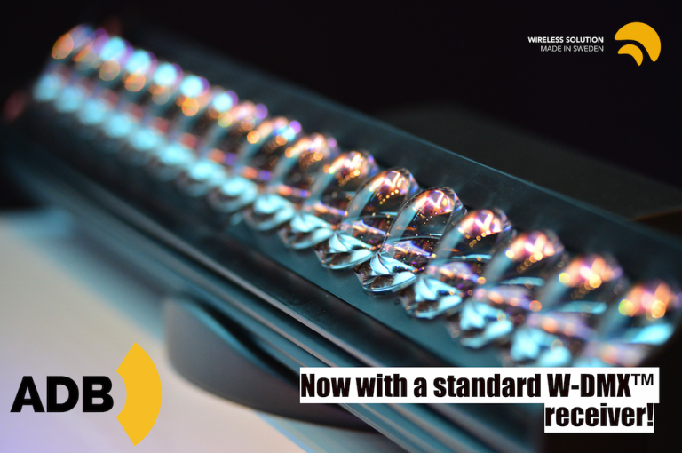 ADB Stage Lighting's Klemantis LED Cyclorama Light with Wireless ...