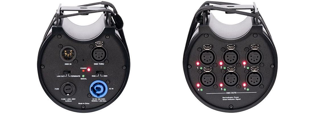 ADJ: Data Distro 6 DMX and RDM Splitter | PLSN