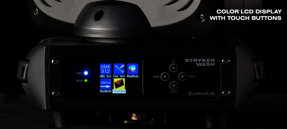 ADJ: Eliminator Lighting’s New Stryker Wash Moving Head | PLSN