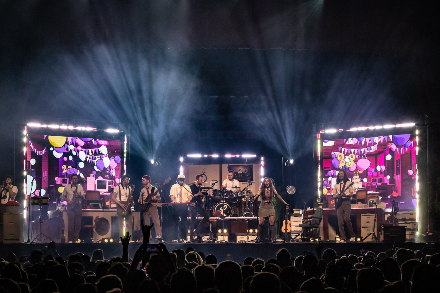 Soul-Pop Band Lawrence Tour with ADJ Lighting and LED Video Panels | PLSN