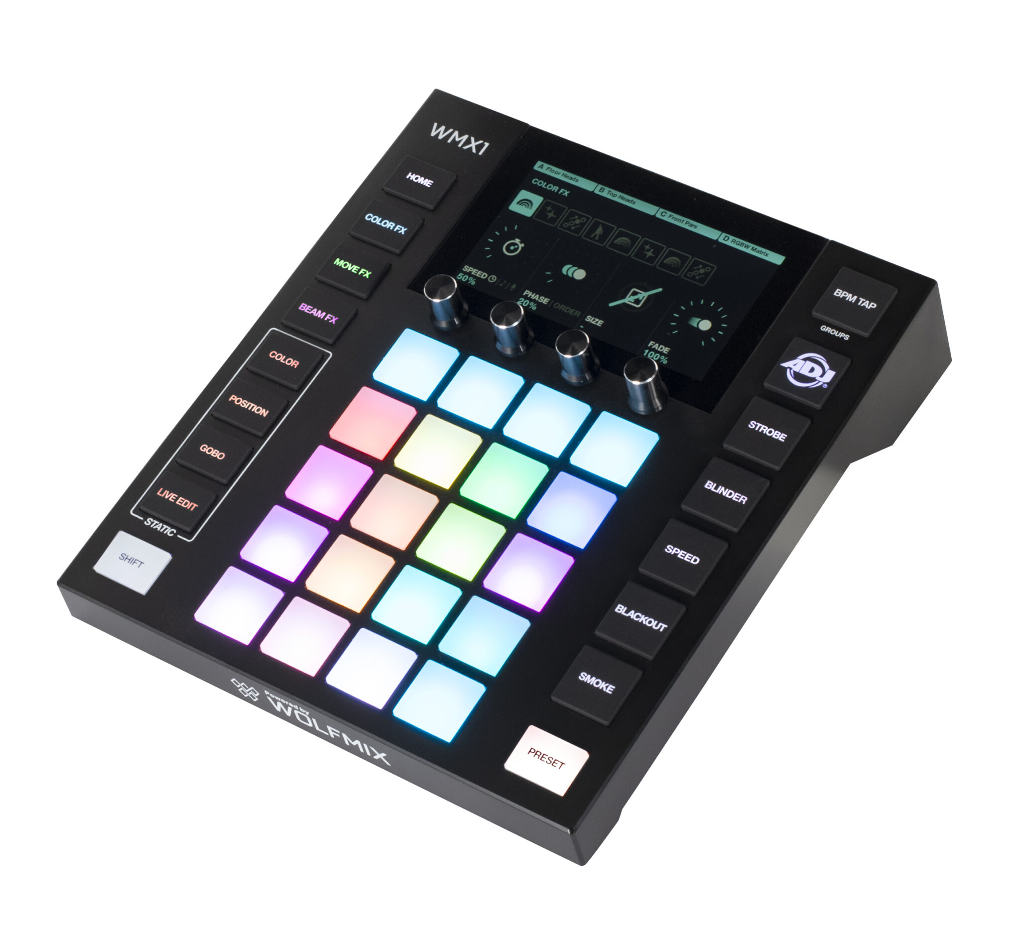 ADJ Lighting: WMX1 Standalone Lighting Control Solution | PLSN