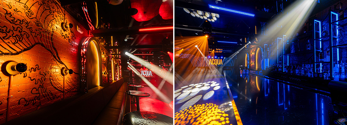 ADJ Lighting Fixtures Selected for Renovation of Acqua Lounge | PLSN