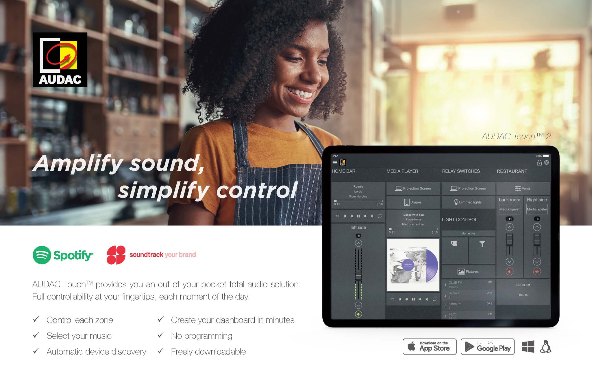 Introducing AUDAC Touch™ 2 | PLSN