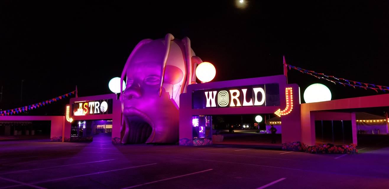 Design Oasis Adds Theme Park Touch To Travis Scott’s Astroworld With ...