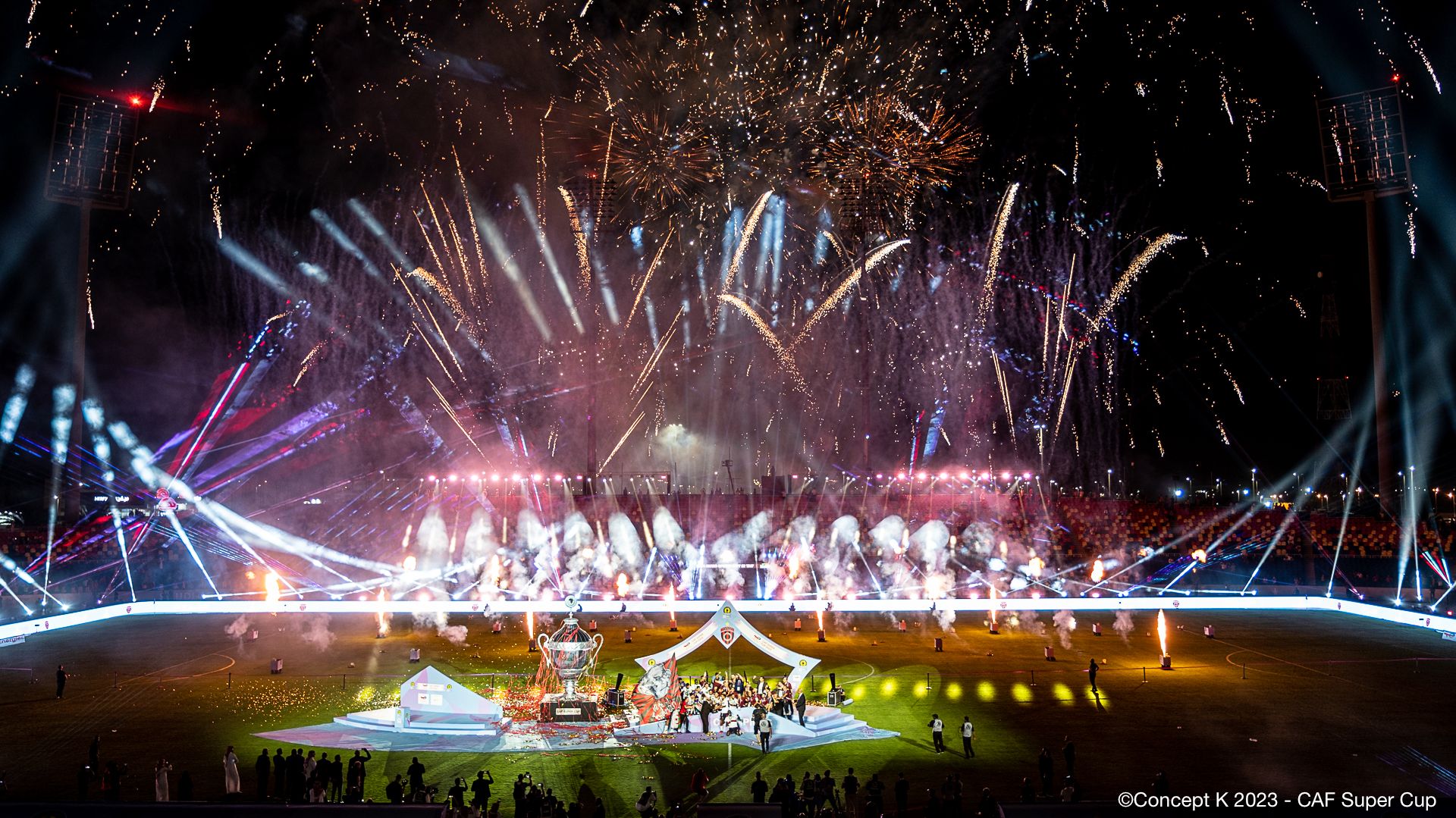 Concept K Brings Added Energy to African Super Cup with CHAUVET Professional | PLSN