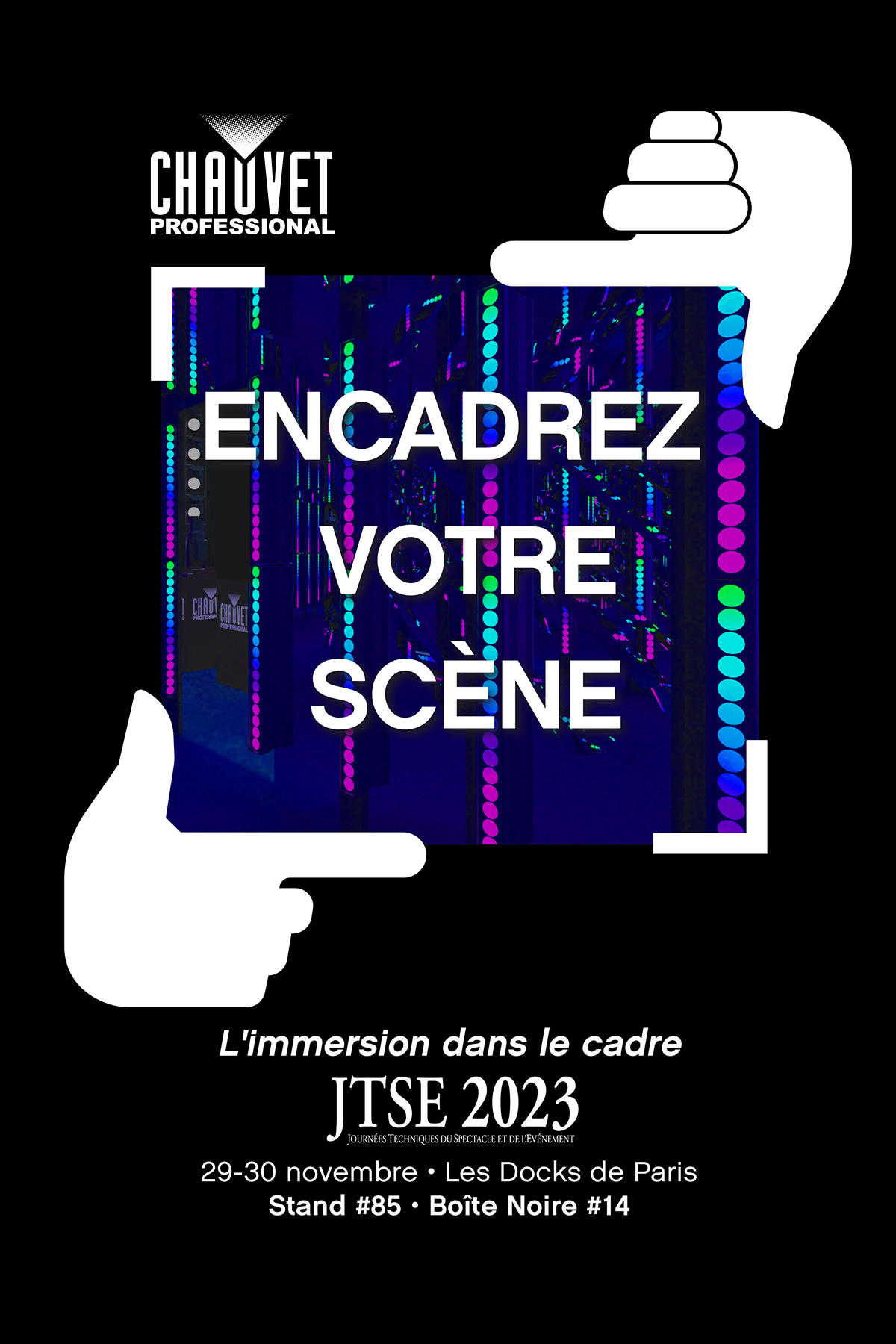 The JTSE at the Docks de Paris: CHAUVET Creates an Exceptional Frame | PLSN