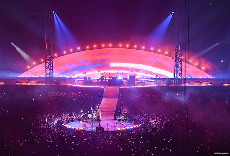 Coldplay Tours with Chauvet Professional Color STRIKE M Fixtures | PLSN
