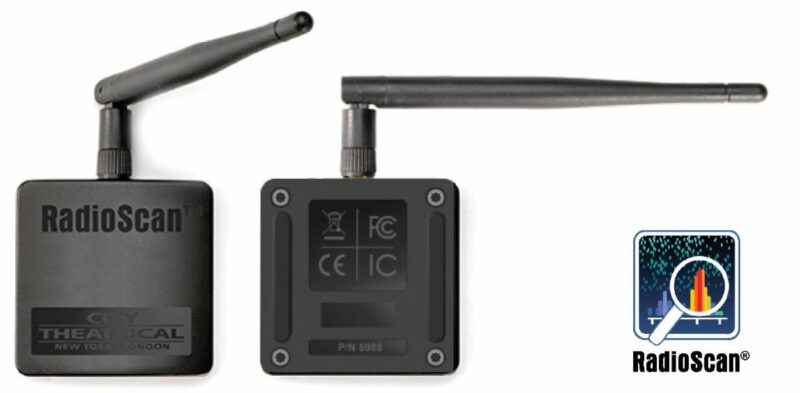 Improve Your Wireless DMX Broadcast with RadioScan Spectrum Analyzer ...