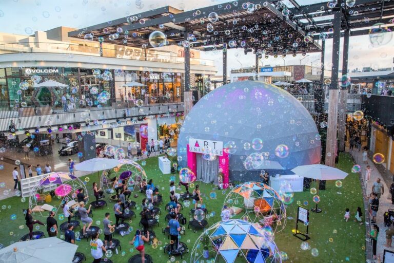 Bubbleworks transforms Westfield Century City into an eye-catching ...
