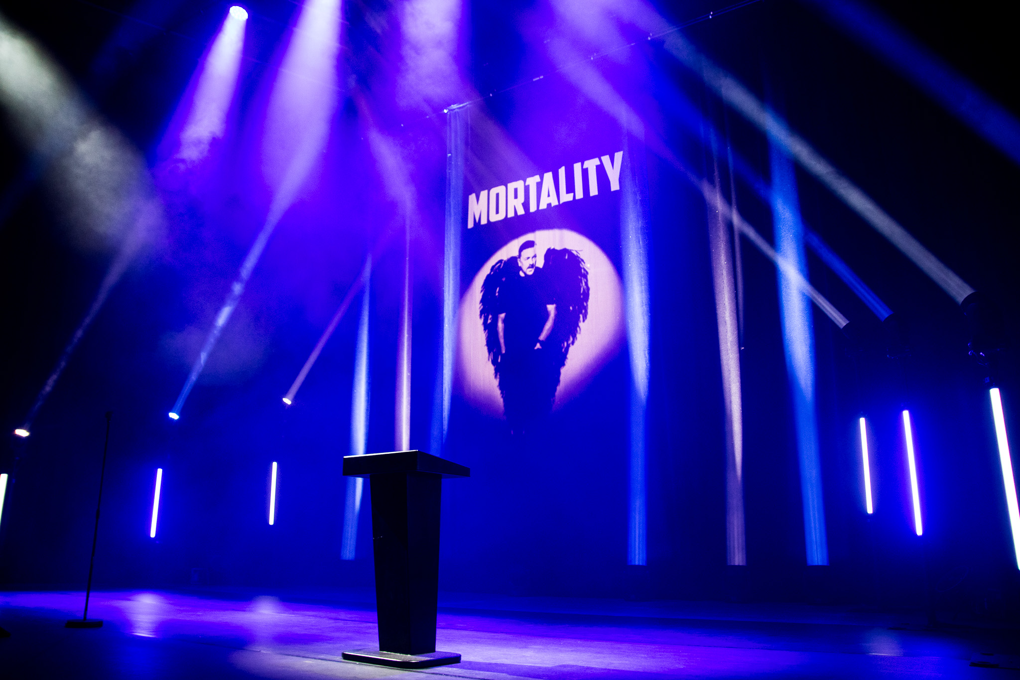 Rod Clay Lights Laughs on Ricky Gervais 'Mortality Tour' With ChamSys ...