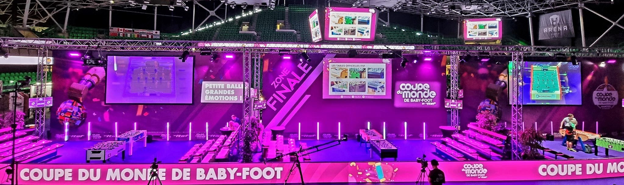 Ecom-Events Adds Big Lighting Touch to Coupe du Monde De Baby-Foot with ...