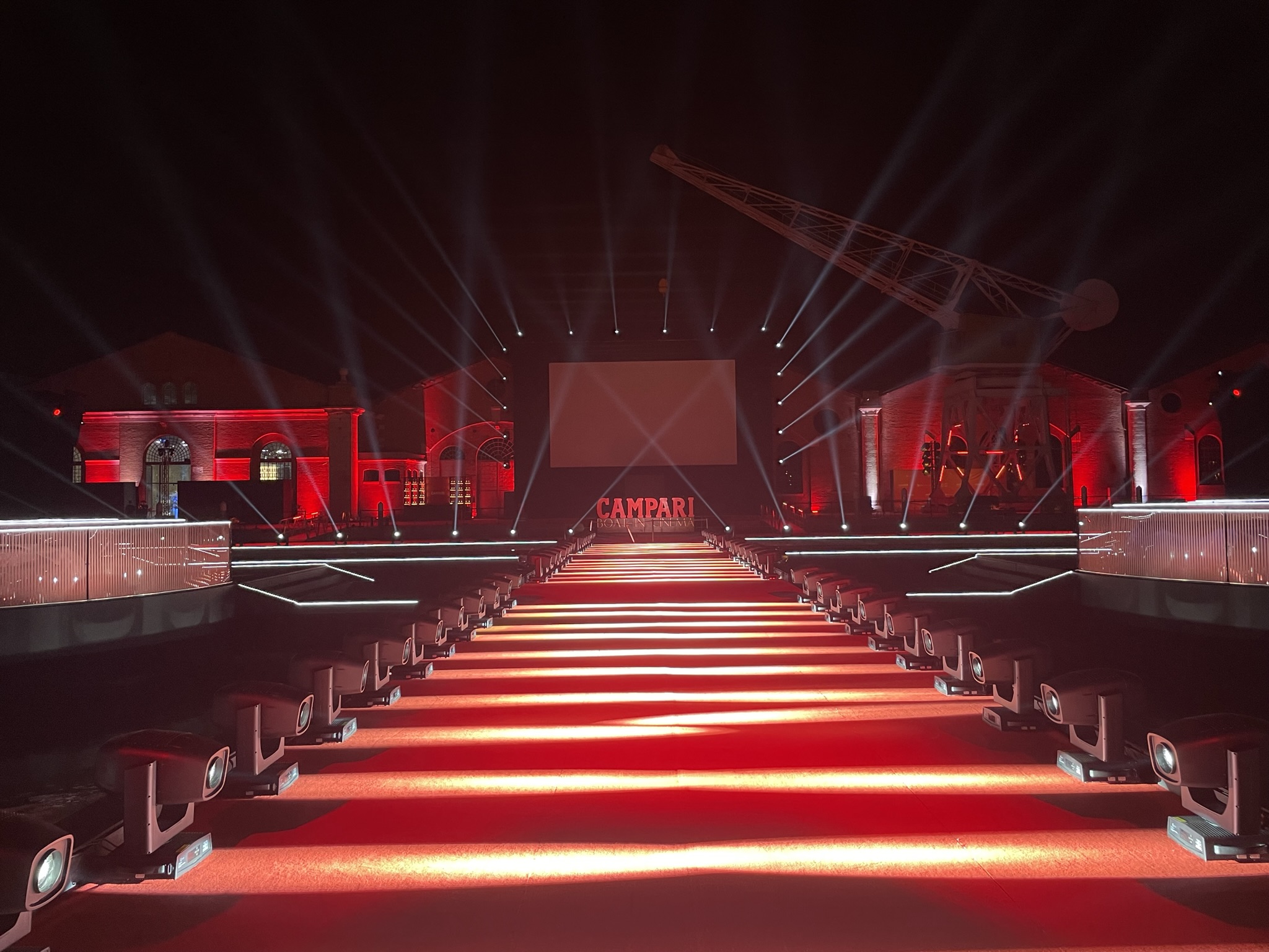 LD Giovanni Pinna Lights up the Campari Boat-in Cinema Event at the ...