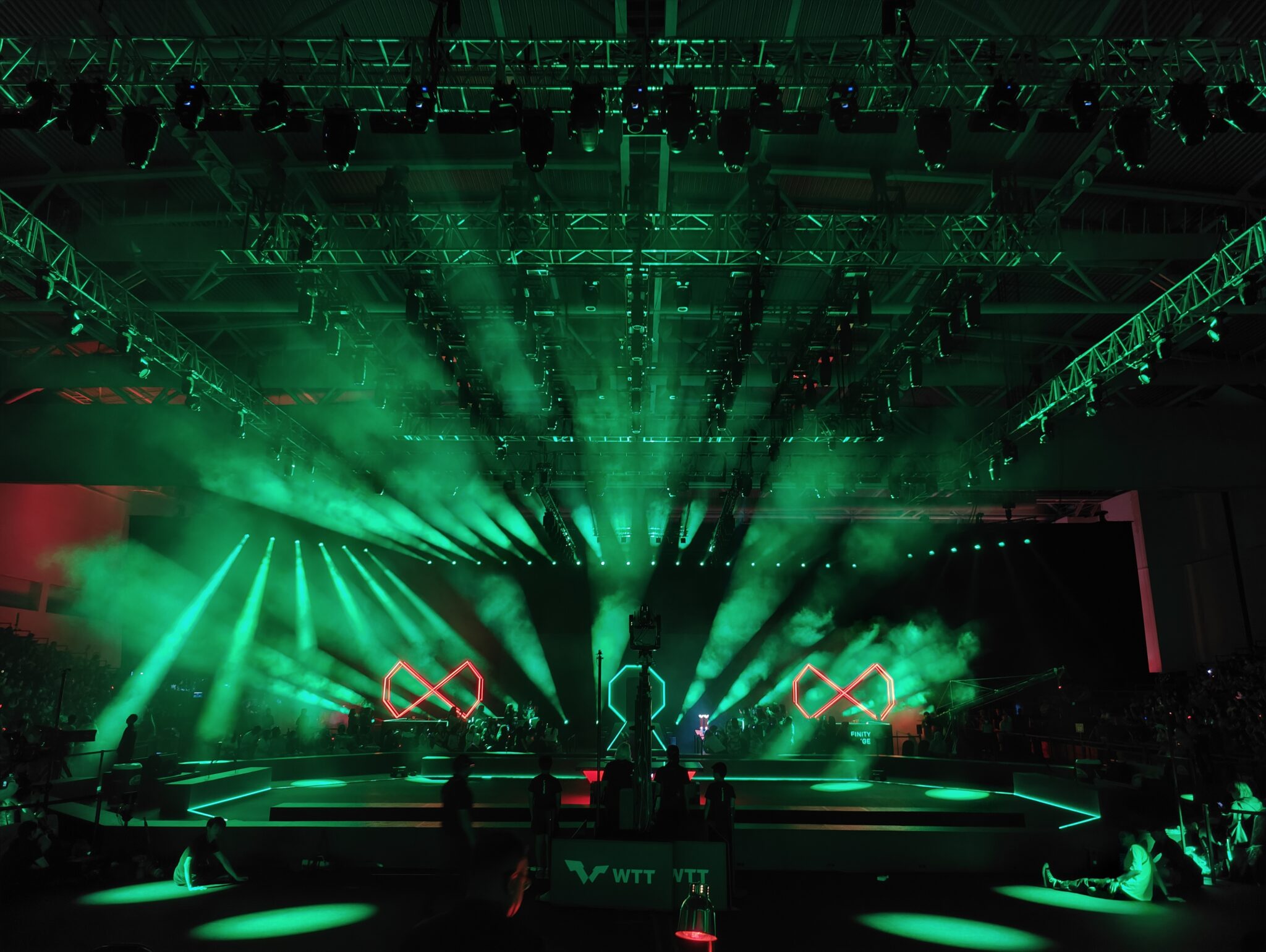 Claypaky Fixtures Are a Smash at World Table Tennis Grand Smash ...