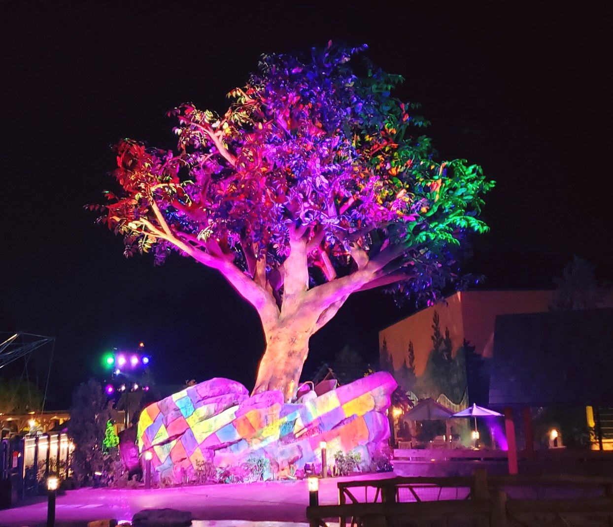 Susan Rose Adds to Magic of Dollywood’s Wildwood Grove Tree with ...