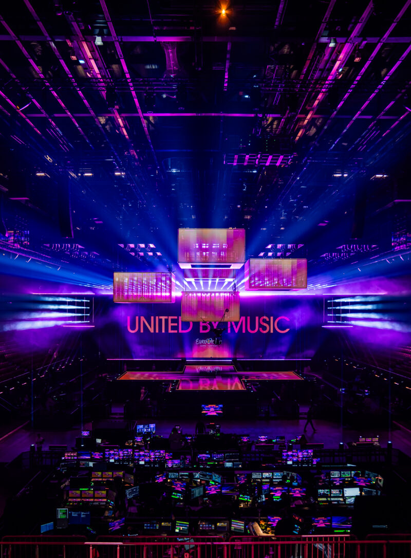 Eurovision 2024 Design Revealed and Stage Build Time Lapse | PLSN