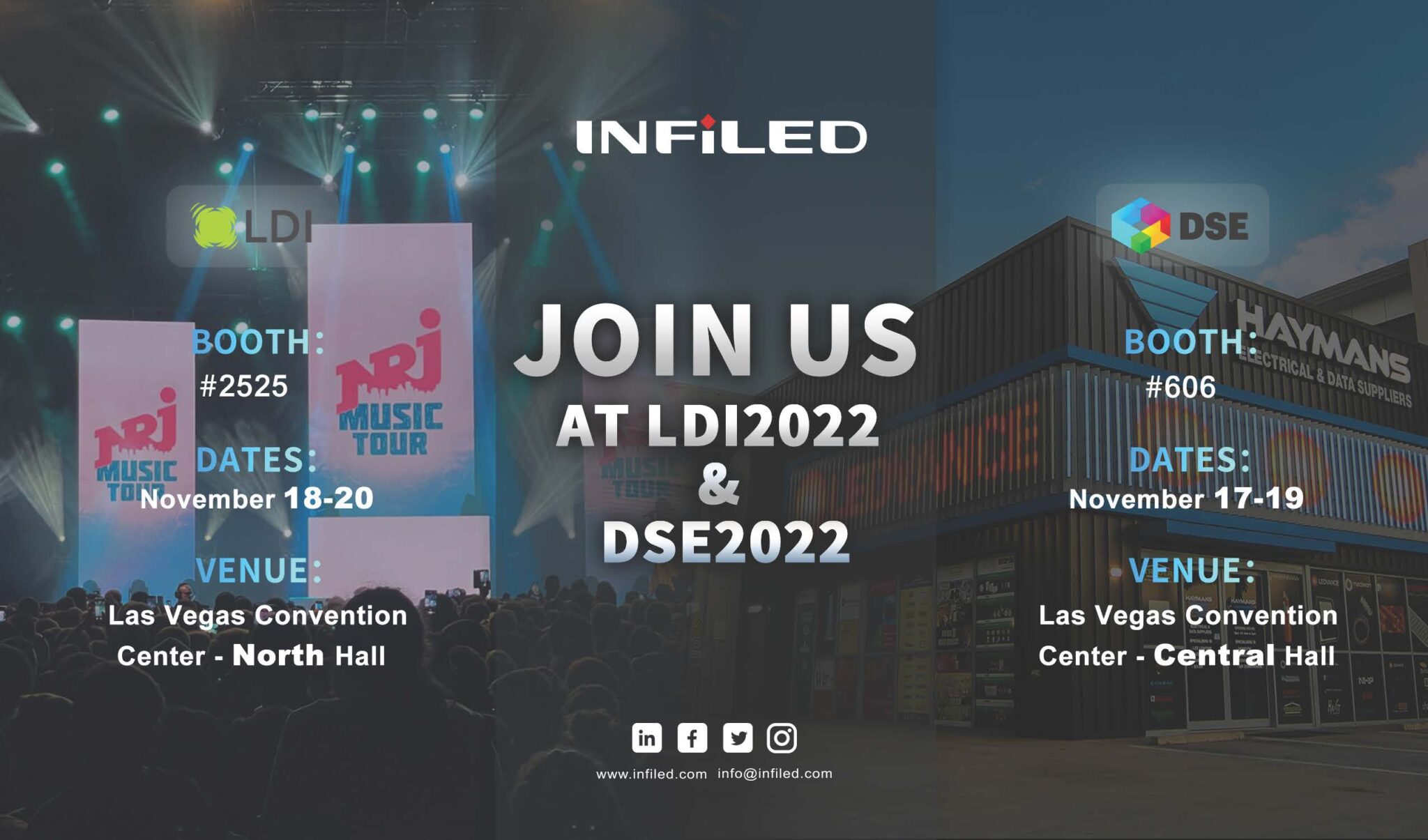 INFiLED Set to Exhibit dvLED Solutions at Both LDI and DSE Shows | PLSN