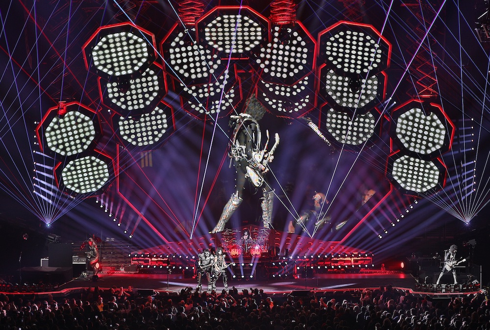 KISS "End of the Road" Tour Rig Includes Elation Dartz 360 Fixtures | PLSN