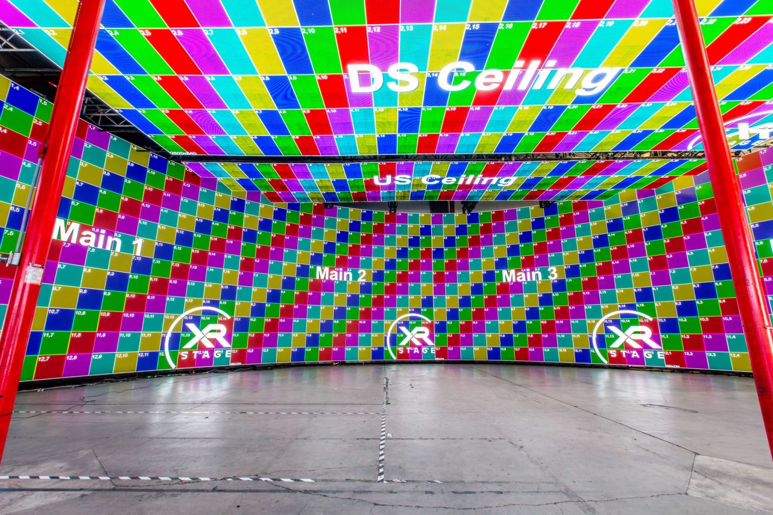 ROE Visual LED Panels at XR Stage Used for Video Imagery in Nissan ...