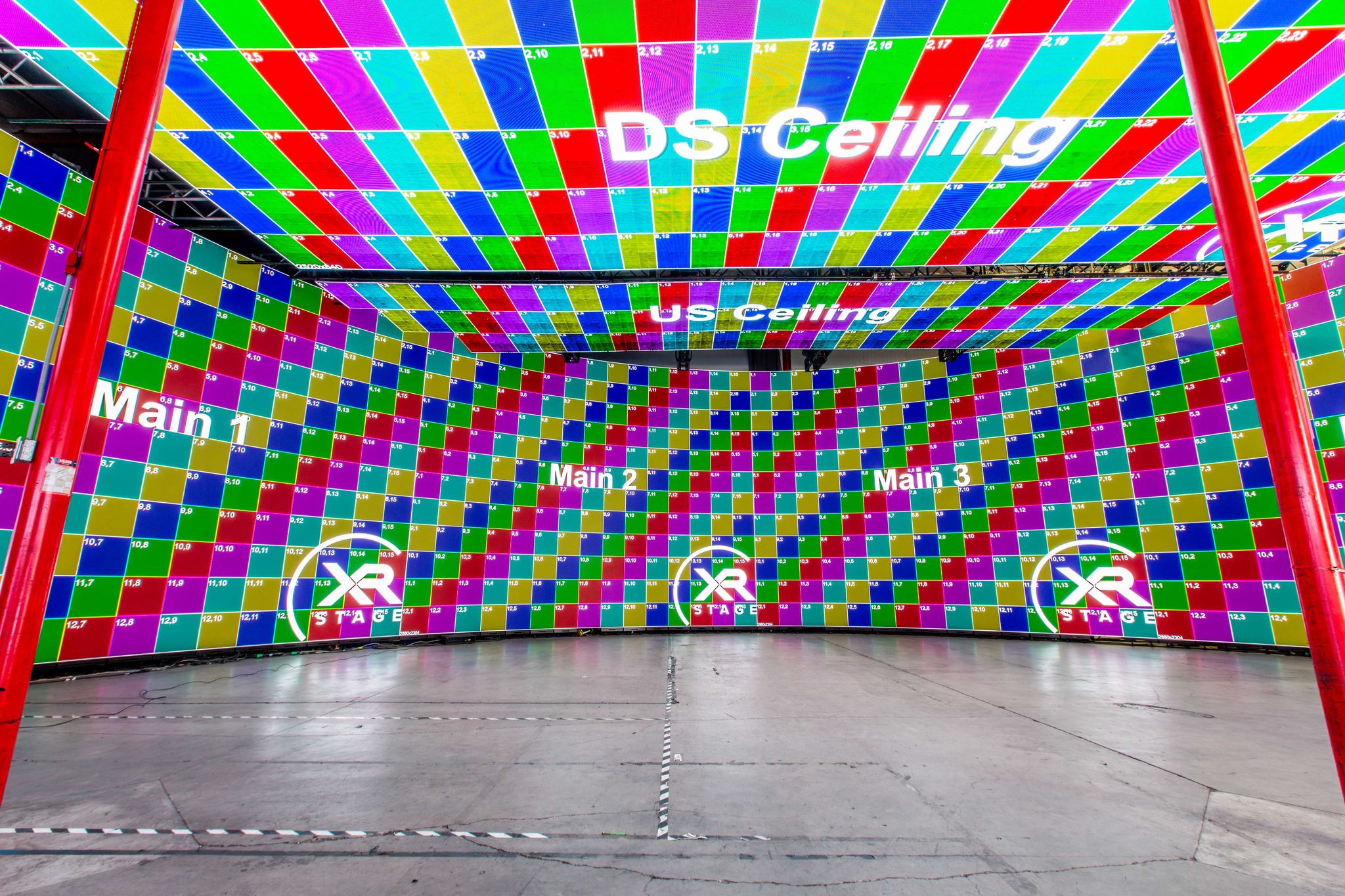 ROE Visual LED Panels at XR Stage Used for Video Imagery in Nissan ...