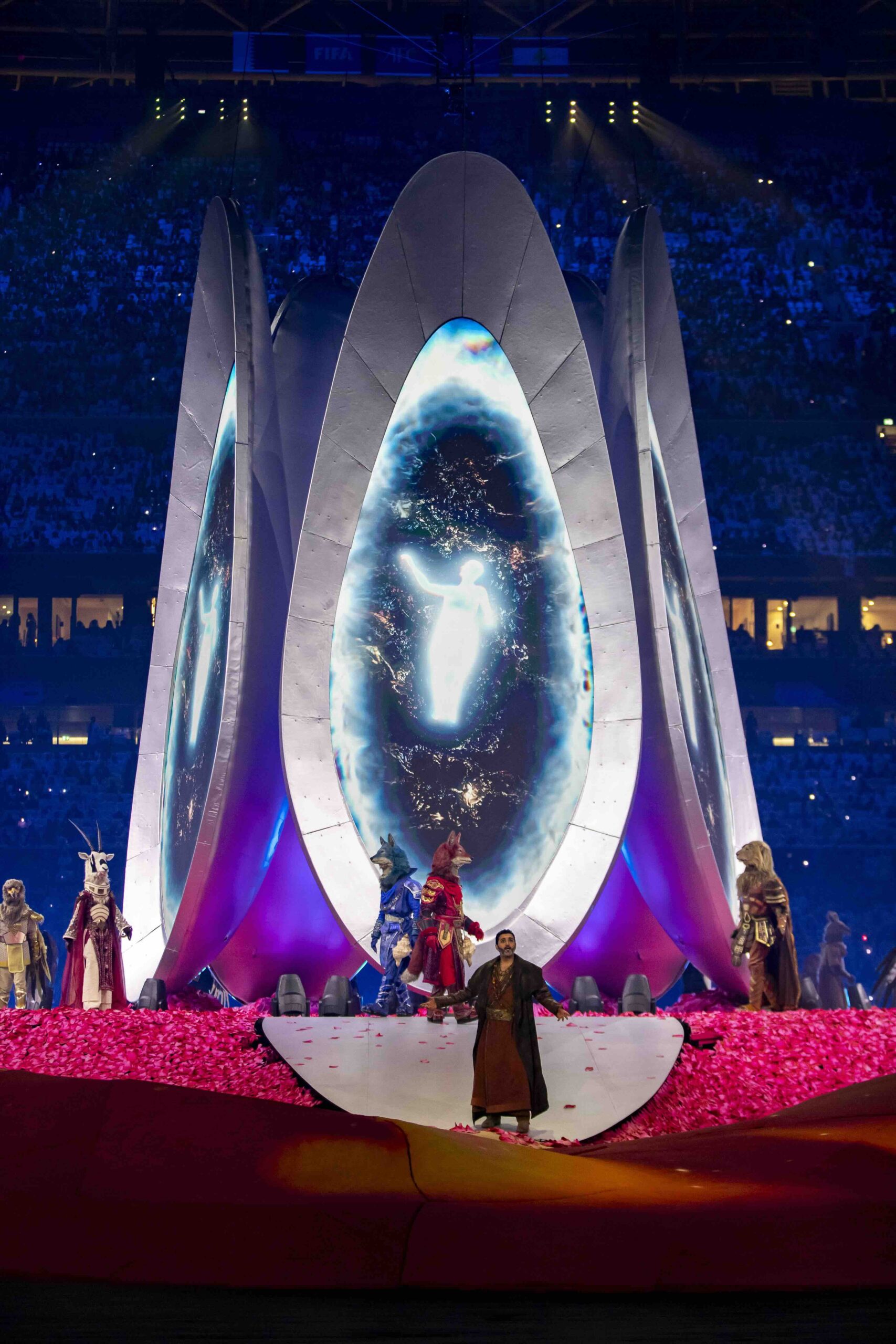 Roland Greil Designs with Ayrton for the AFC Asian Cup Opening Ceremony ...