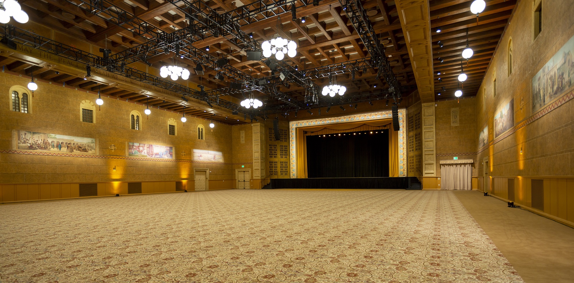 Historic Ballroom at Portland Art Museum Upgrades with Fuze Pendants ...