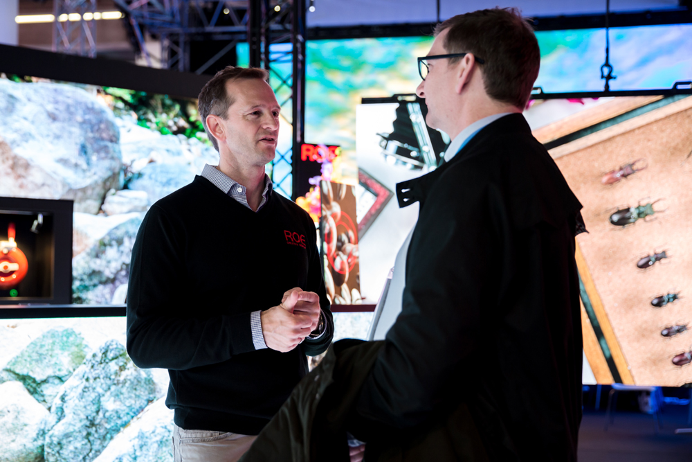 ROE Visual Welcomes New and Existing Customers at PL+S 2019 | PLSN