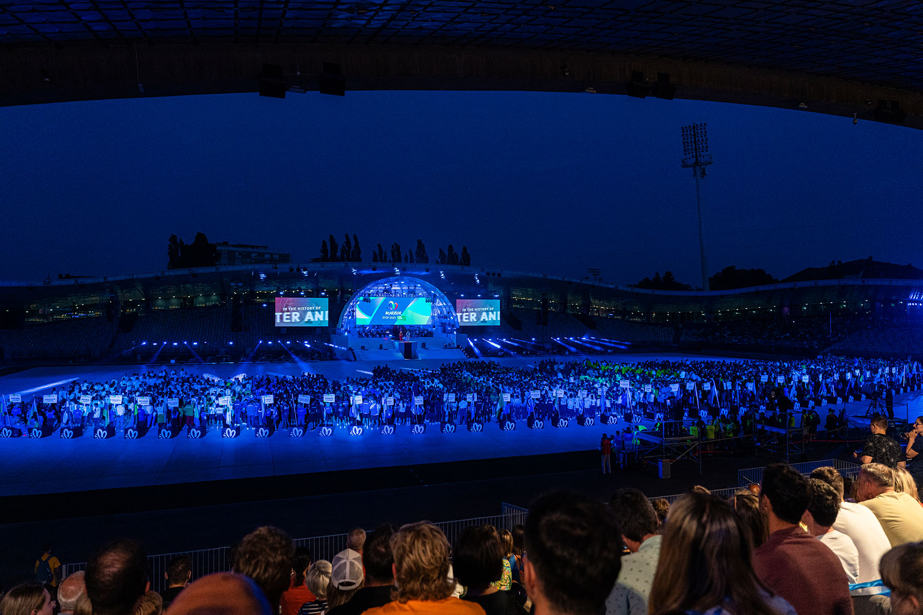 Robe Helps Spectacular Opening Ceremony for EYOF Maribor | PLSN