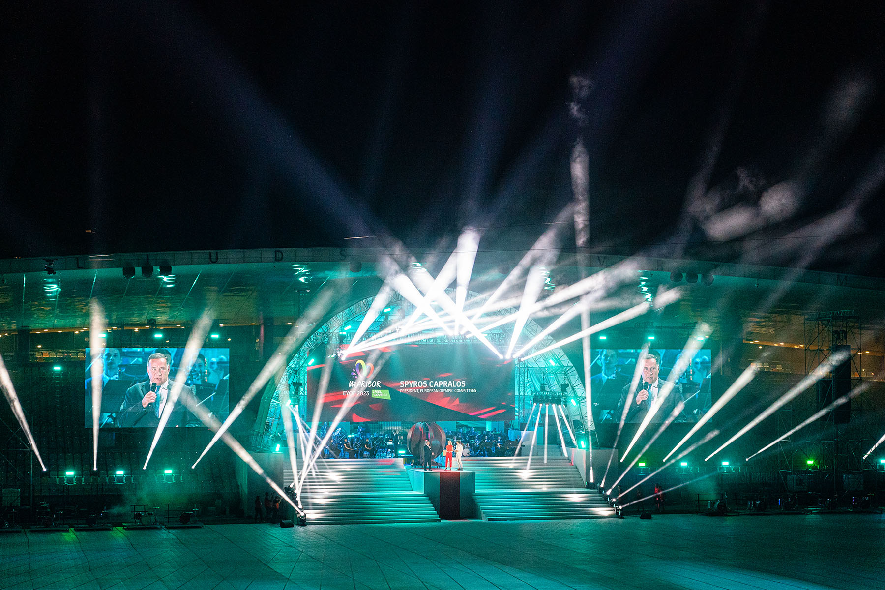 Robe Helps Spectacular Opening Ceremony for EYOF Maribor | PLSN