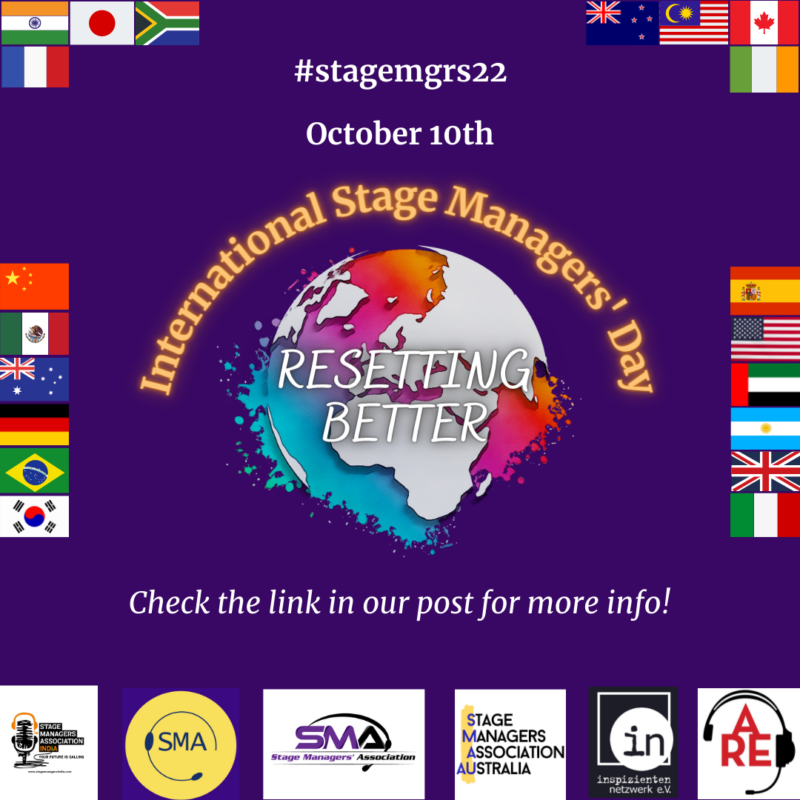 Celebrate International Stage Managers' Day on October 10th | PLSN
