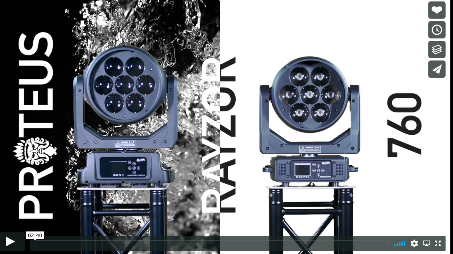 Elation Video for the Proteus Rayzor 760™ | PLSN