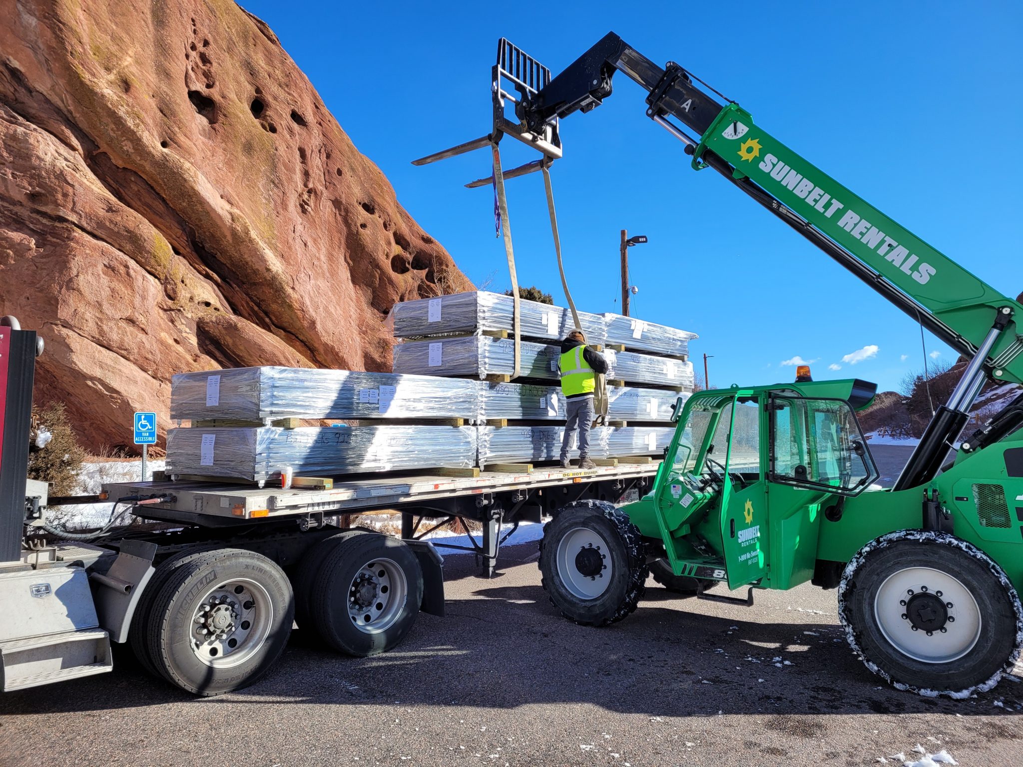 Red Rocks’ roof renovation is well under way and it’s spectacular. | PLSN