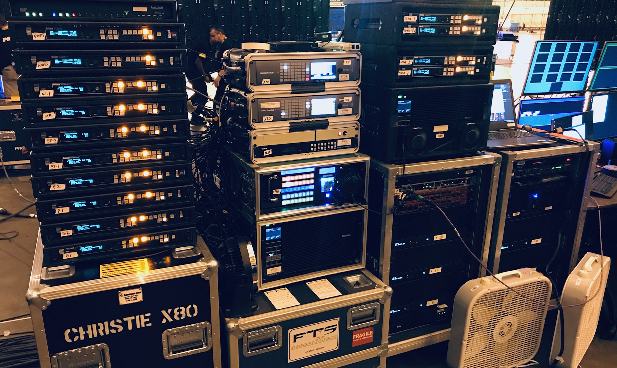 Tableau Conference 2018 Manages 90 Million Pixels of 4K Content with ...