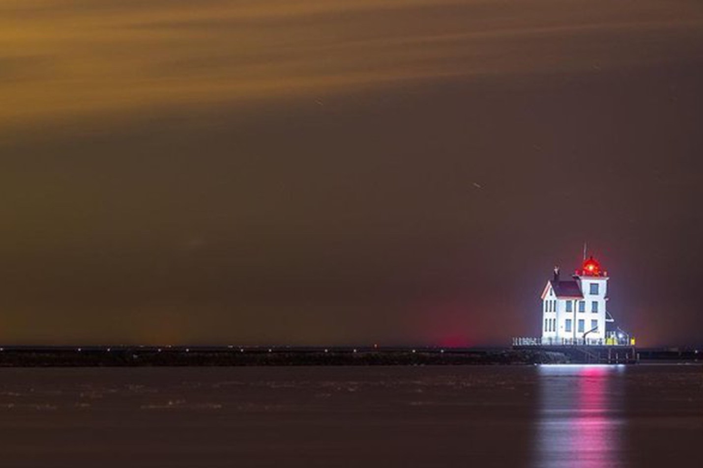 Historic Lorain Lighthouse Illuminated with Solaris™ Urban Lux | PLSN