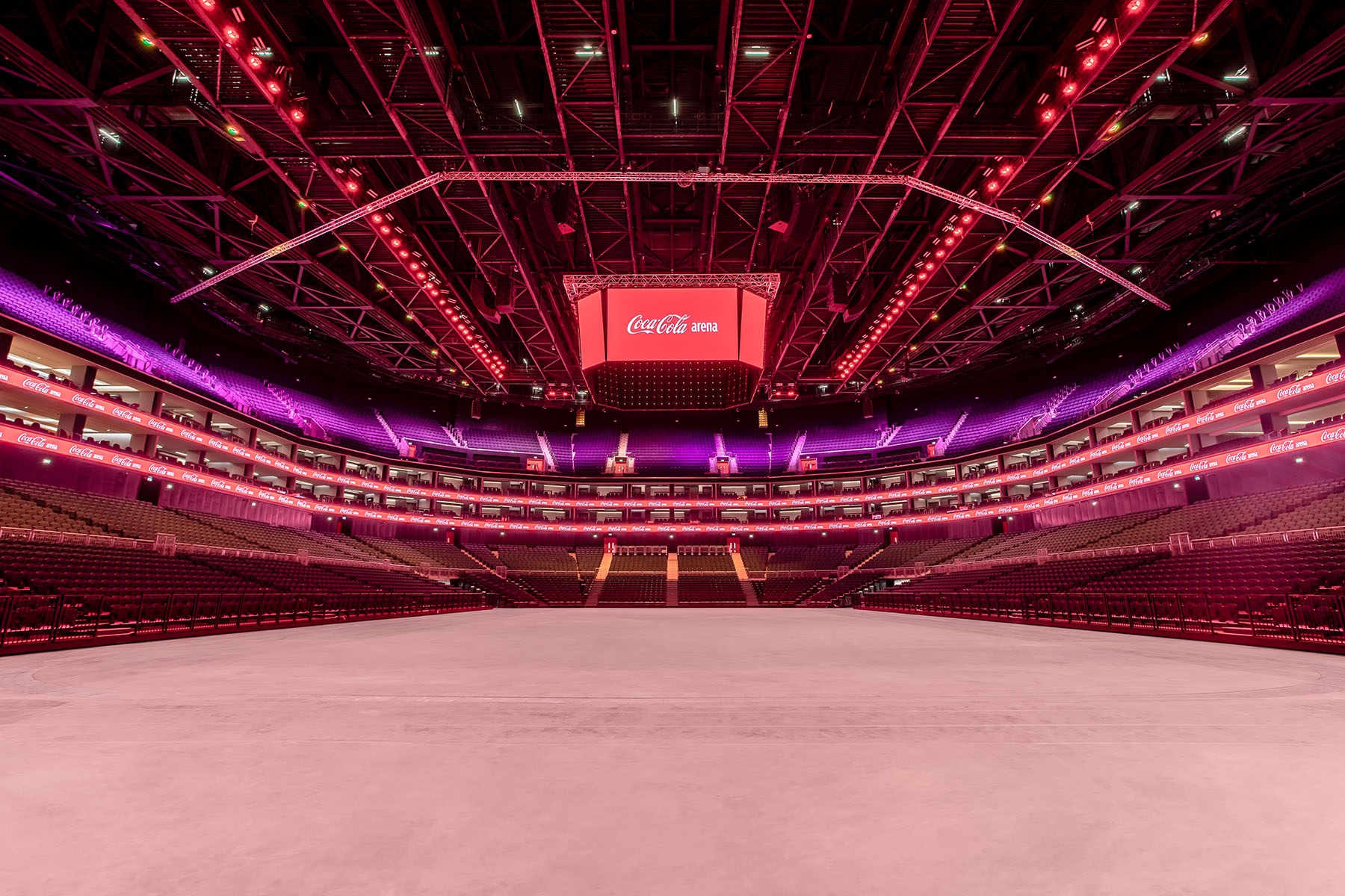 Coca-Cola Arena - 100% LED, 100% teamwork | PLSN