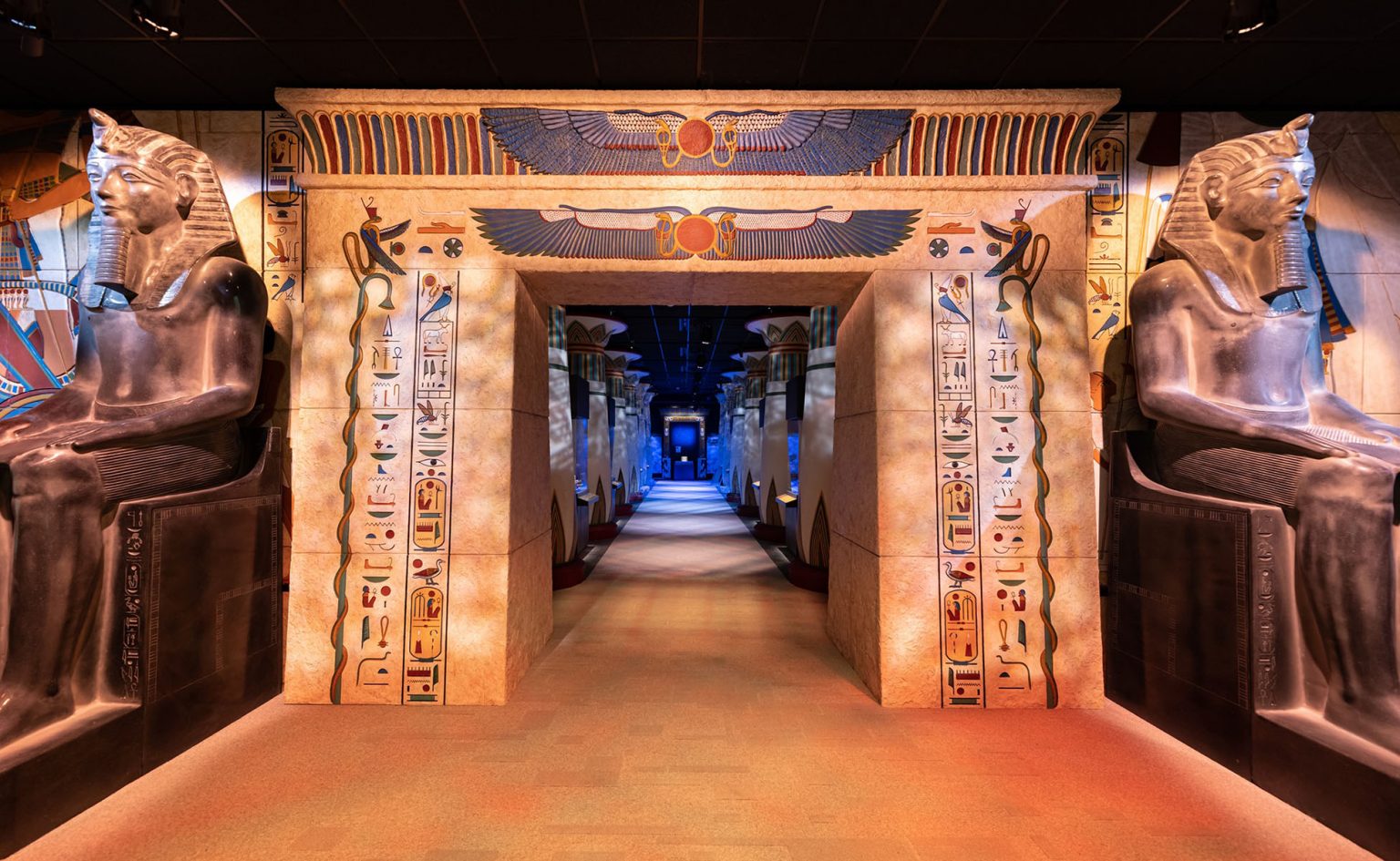 Houston Museum of Natural Science’s Hall of Ancient Egypt Illuminated ...
